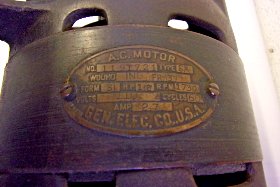 Vintage general electric Westinghouse Type AR single phase motor | eBay