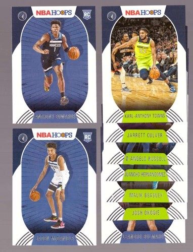 2020-21 Hoops (1-250) Basketball Team Set - Minnesota Timberwolves | eBay