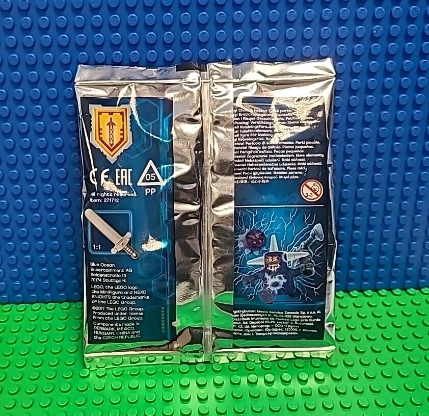 LEGO Clay Moorington Foil Pack #1 271712 Nexo Knights Minifigure CMF ...