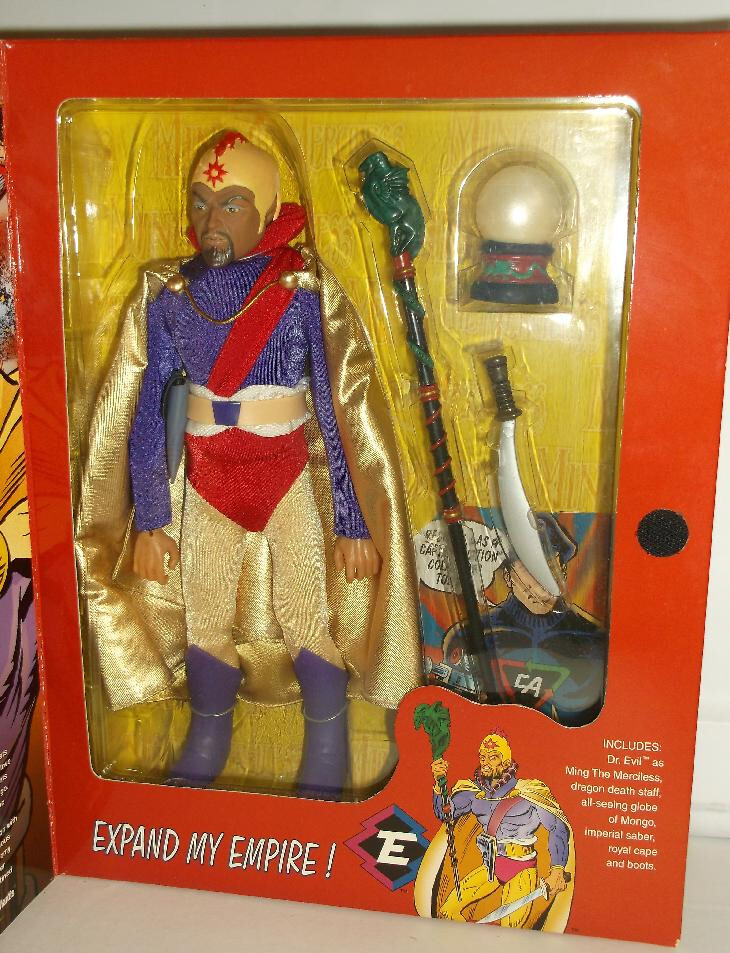 Playing Mantis 12 inch Dr. Evil as Ming Merciless - Flash Gordon's arch ...