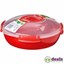 Sistema Microwave Round Plate Lunch Box Dish Plastic Container 1.3L BPA ...