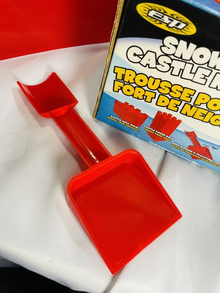 Retro Fun ESP Snow Castle Block Kit, 2 Blocks & Shovel, Made in USA ...