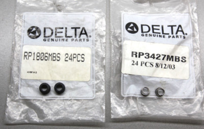 Genuine OEM Delta RP4993 Sink Faucet Seats Springs Parts RP1806 RP3427 ...