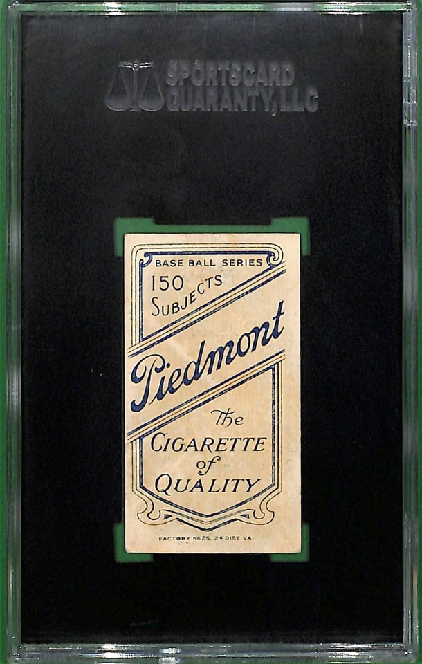 1909-11 T206 Hobe Ferris Piedmont 150 SGC 2 | eBay