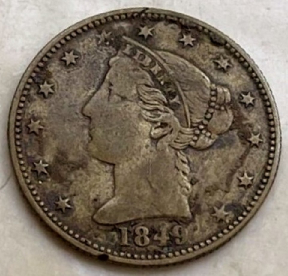 1849 California Gold Rush Miners Coin / Token Cool Prospector Mining ...