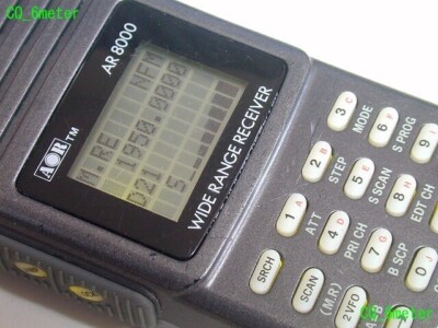 AOR AR8000 Wide Range Receiver Amateur Ham Radio Good GP | eBay