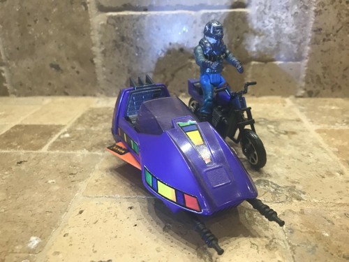 Vintage Kenner MASK Figure Sly Rax Piranha Stiletto M.A.S.K. Motorcycle ...