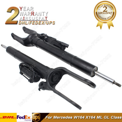 2X for Mercedes W164 X164 ML GL Front Air Suspension Shock Strut ADS ...