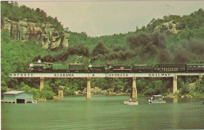 SOUTHERN RAILWAY Famous excursion loco # 722 & Savannah & Atlanta # 750 ...