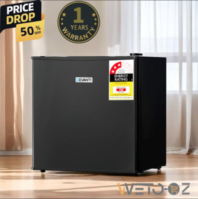 48L Bar Fridge Portable Mini Fridge 5L Separate Chiller 6 Levels Eco ...