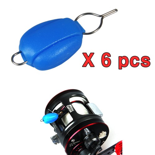 Fishing Line Stopper Blue Baitcasting Reel Keeper Holder Nylon PE ...