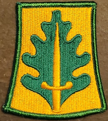 800th Military Police Brigade embroidered patch US Army DRESS UNIFORM ...