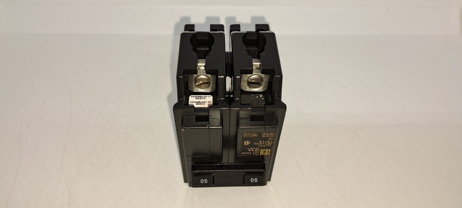SQUARE D HOM250 50 Amp 2 Pole 120/240V Circuit Breaker | eBay