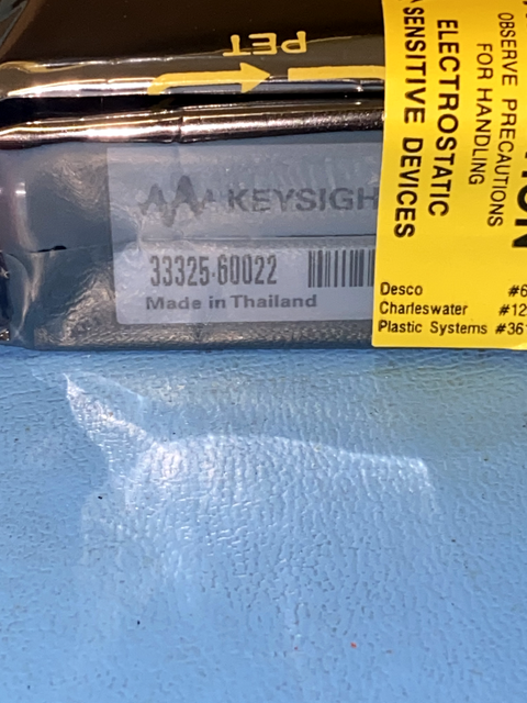 Keysight Agilent 33325-60022 Attenuator 60dB ALN 3-Section Pb for sale ...