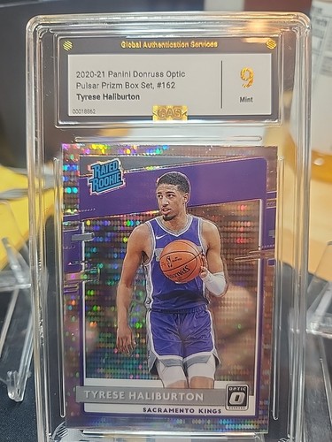 2020-21 Panini Donruss Optic - Rated Rookie Tyrese Haliburton #162 ...
