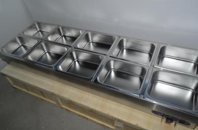 Brand New 10-Pan Buffet Steam Table Food Warmer Kitchen Stainless Frame ...