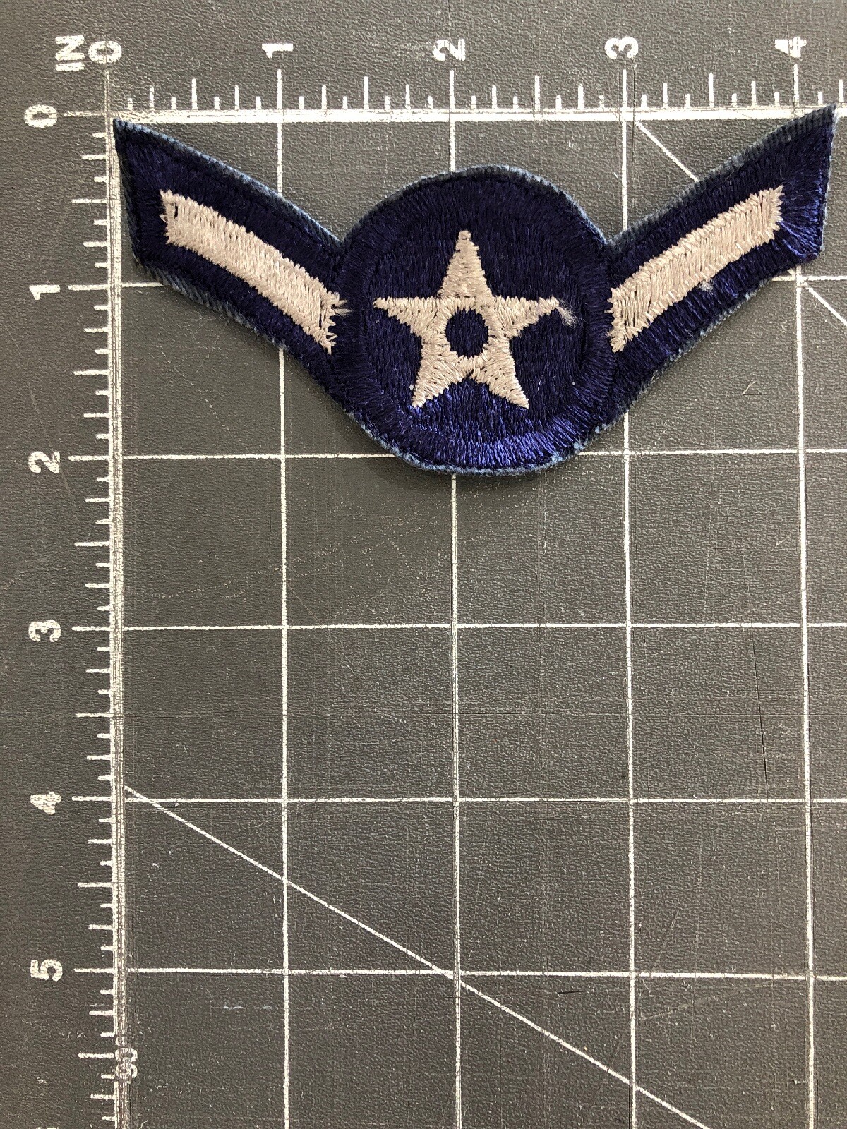 United States Air Force Airman Amn Rank Patch Insignia E-2 E2 Blue USAF ...