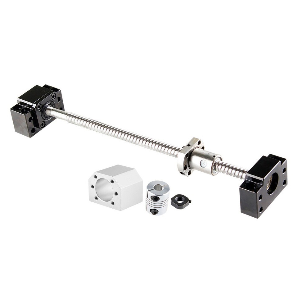 SFU1605 BallScrew BK/BF12 kit+ SRB20 Linear Rail Set L300mm-1500mm CNC ...