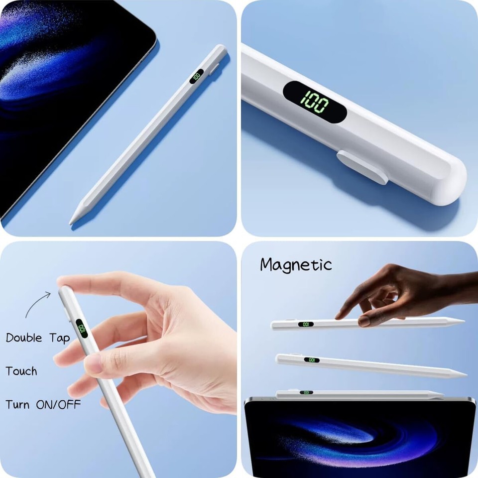 Active Rechargeable Stylus Pen Compatible for iOS & Android Touch ...