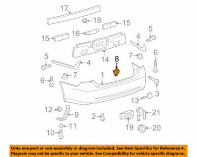 52563-33030 Toyota Retainer, rear bumper, upper lh 5256333030, New ...