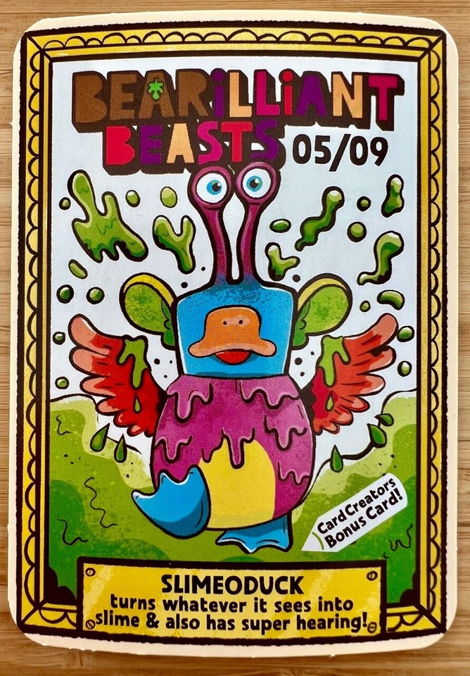 YoYo Bear Cards 2023 Bearilliant Beasts - GREAT CONDITION - ALL ...