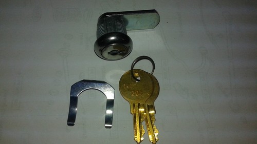 3 NAPCO SECURITY LOCKS KITS WITH 2 KEYS EACH NO 277 FOR CONTROL PANEL ...