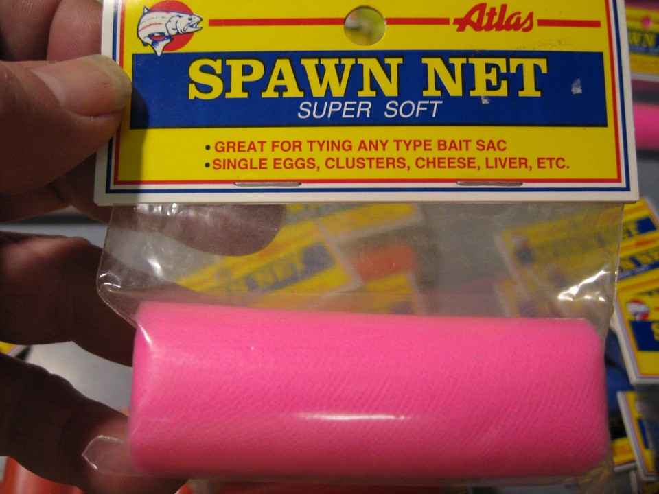 Atlas Mike's Bait Sac Super Soft Nylon Spawn Net Egg Sack Netting ...