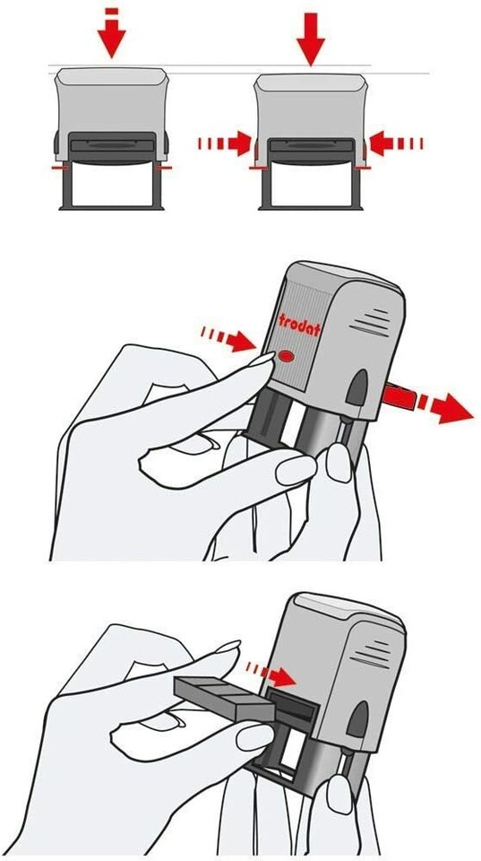 Judge's Copy - Trodat 4912 Self Inking Rubber Stamp | eBay