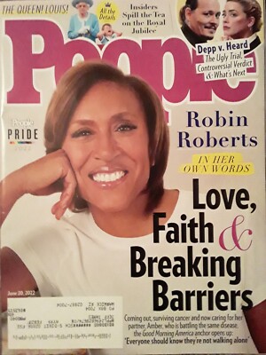 People Magazine Robin Roberts Queen Elizabeth's Platinum Jubilee Johnny ...