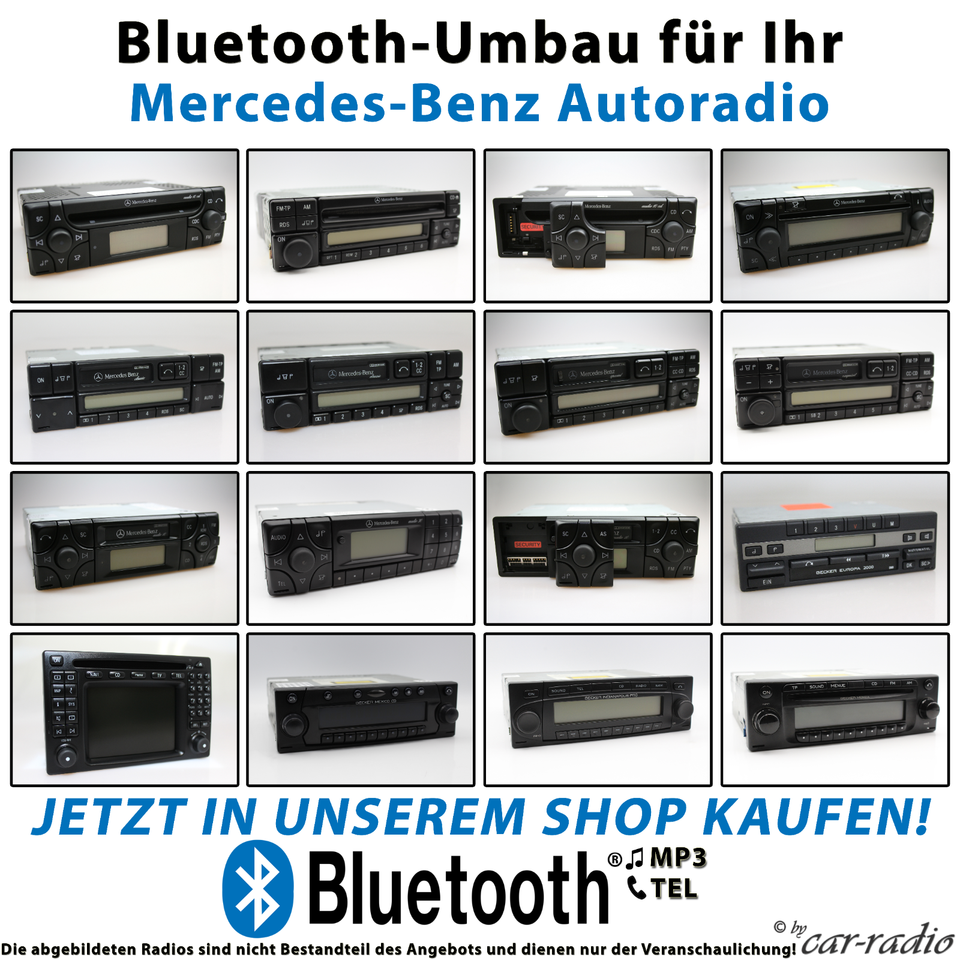 Original Mercedes Audio 20 CD MF2830 MP3-CD Bluetooth W169 W245 W639 ...
