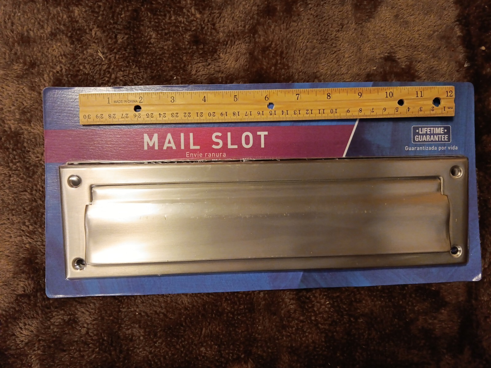 Beautiful Satin Nickel Mail Slot T2 | eBay