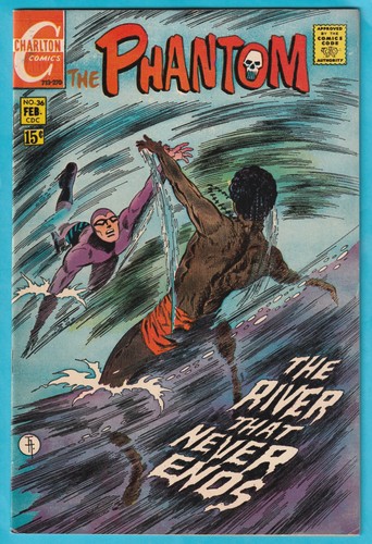 Charlton Comics THE PHANTOM No. 36 (1970) Very Fine | eBay