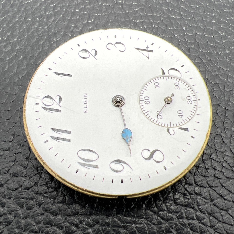 1921 Elgin 6s 7j Grade 289 Model 2 Pocket Watch Movement Not Running | eBay
