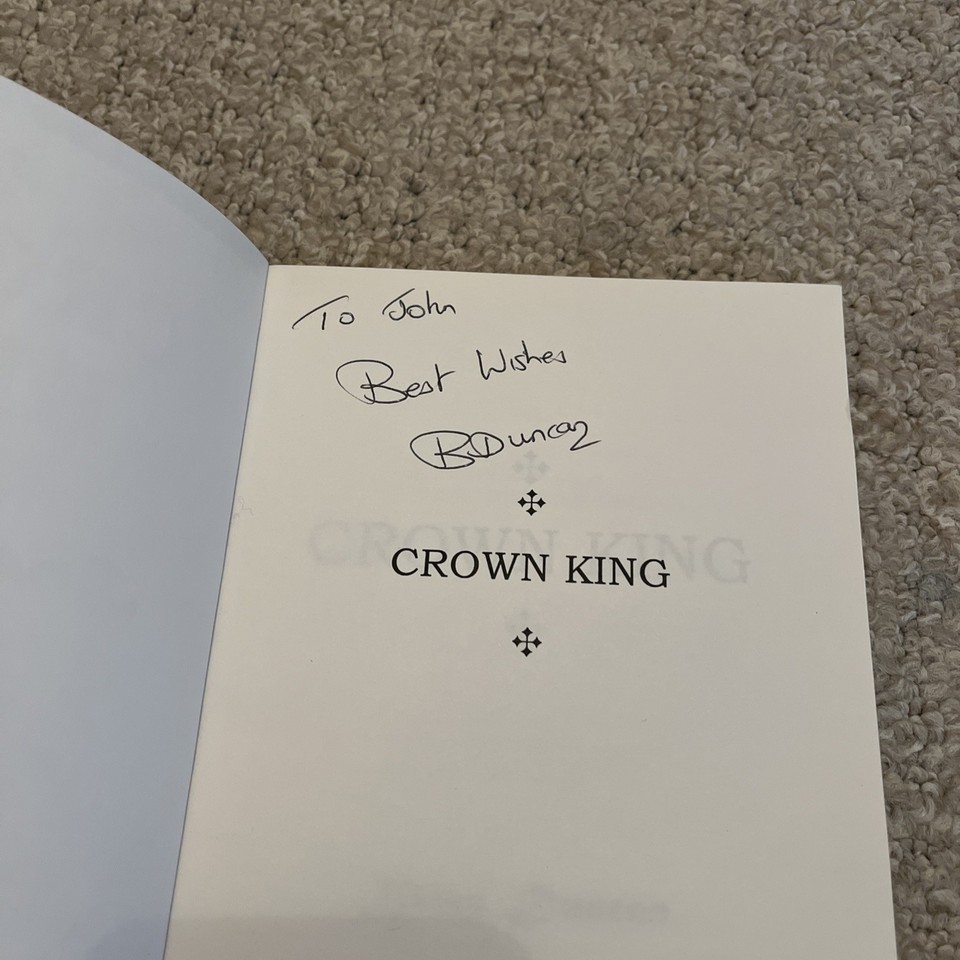 RARE SIGNED COPY: Crown King: The Ultimate Guide to Playing Bowls ...
