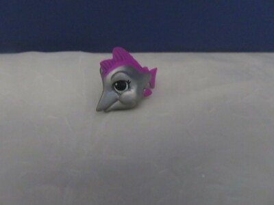 Splashlings Pets Fin Friends Ultra Rare Purple and Silver Milk the Nose ...