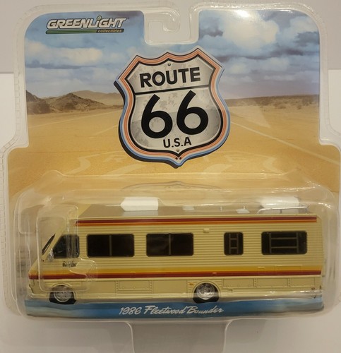 greenlight 1/64 Route 66 USA 1986 Fleetwood Bounder Motorhome | eBay