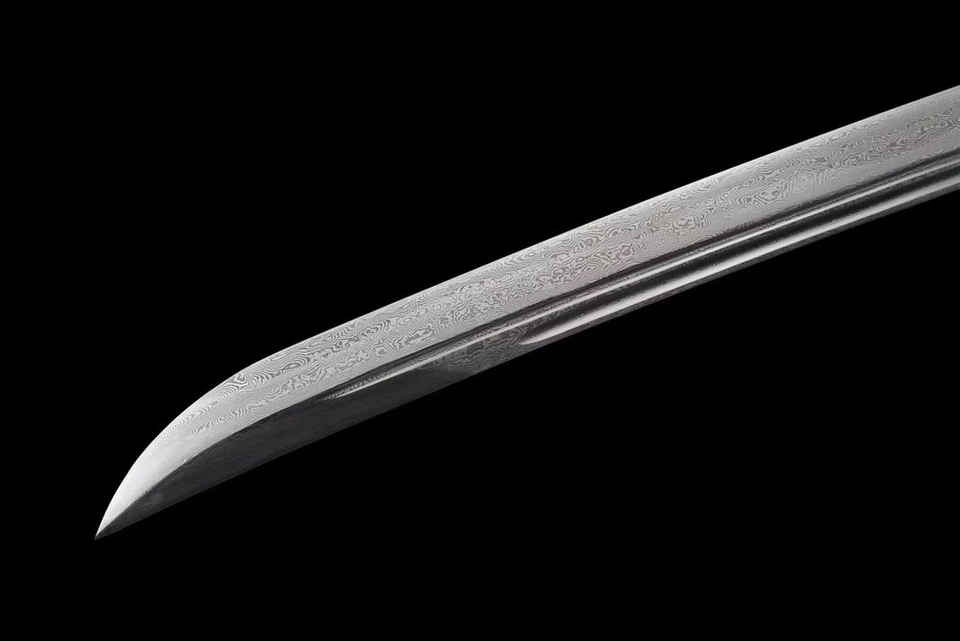 Rosewood Sharp Blood Groove Broadsword Chinese KUNGFU Saber Sword ...
