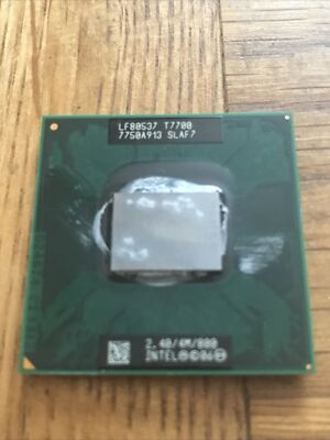 Intel CPU 2.4 GHz T7700 2.4/4M/800 Processor SLAF7 iMac A1224 2007 | eBay