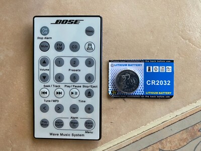 US-Bose wave music system remote for AWRCC1 AWRCC2 AWRCC3 White with ...