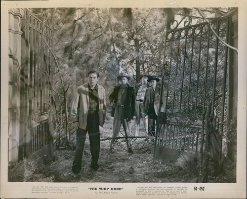 1951 Photo Actor The Whip Hand Writer Matt Corbin Finds Fish Died 8X10 ...