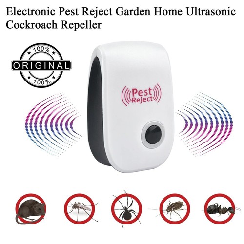 3PCS Ultrasonic Pest Reject Home Control Electronic Repellent Mice Rat ...