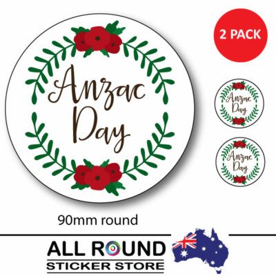 Anzac Day Sticker Decal - Honoring Australian Heroes | eBay Australia