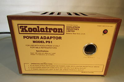 VTG Koolatron Power Adaptor Adapter PS1 AC to DC Conversion 12Volt 4.5A ...