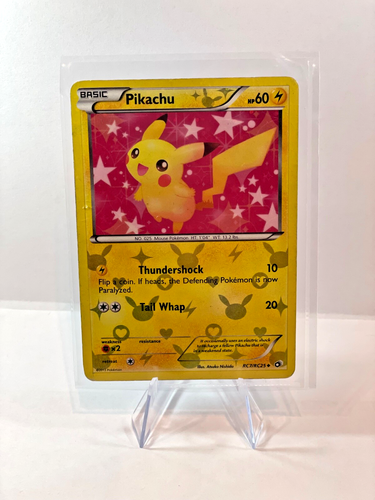Pikachu RC7/RC25 Legendary Treasures: Radiant Collection Holo Card with ...