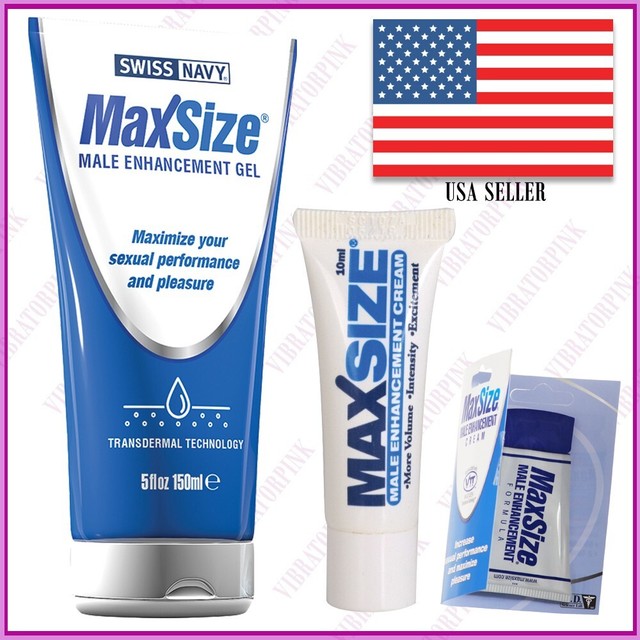 Max Size Male Enhancement Cream - Display of 24 Packets Cost Each for ...