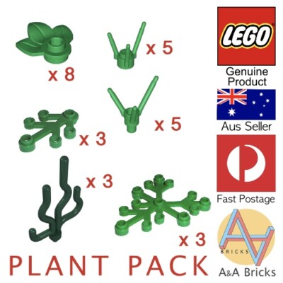 Genuine LEGO® - PLANT PACK- Brand New Parts (MOC, Garden, Grass, Tree ...