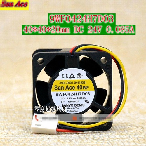1PC SANYO 9WF0424H7D03 24V 0.085A A90L-0001-0441#39 Fanuc Cooling Fan ...