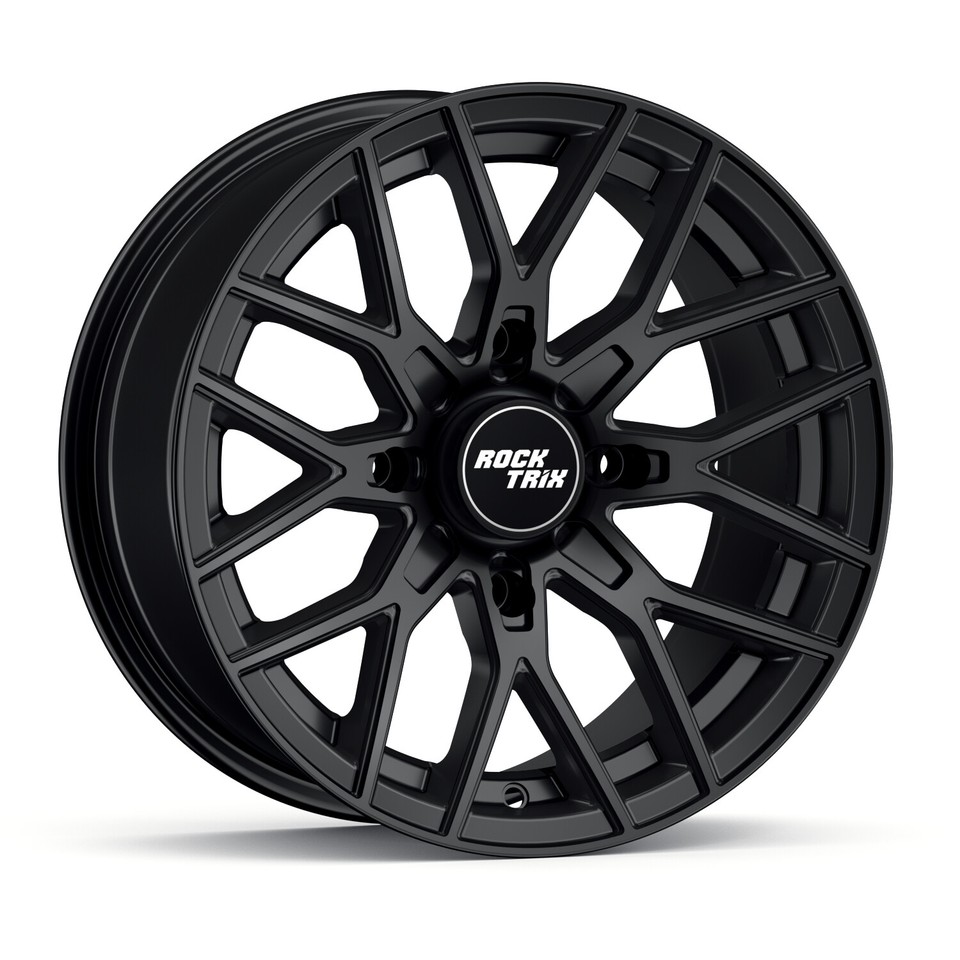 4pcs 15" RockTrix RT104 ATV UTV Wheels Rims | 4x156 | 4+3 Offset | 15x7 ...