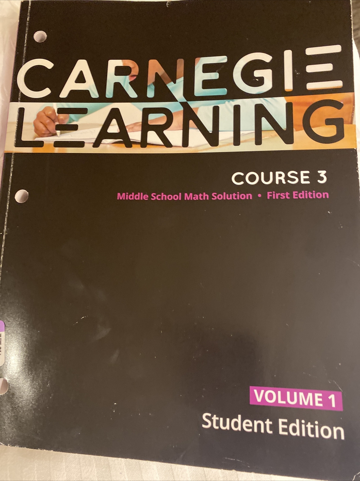 Carnegie Learning Course 3 Middle School Math Solution Volume 1 2 First ...
