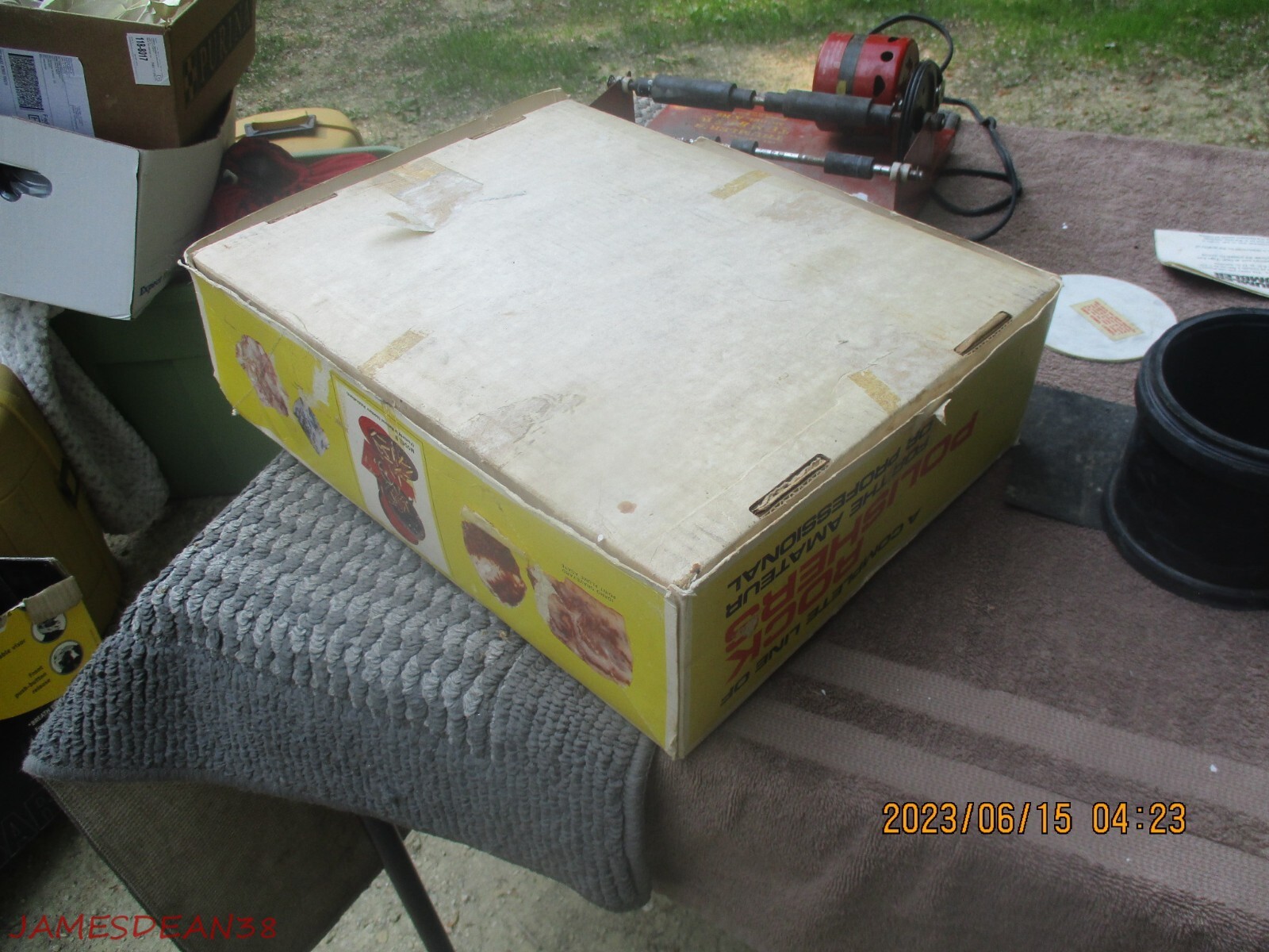 Thumler's A-R2 Coin/Rock Tumbler 6lb Double Barrel Heavy Duty Polisher ...